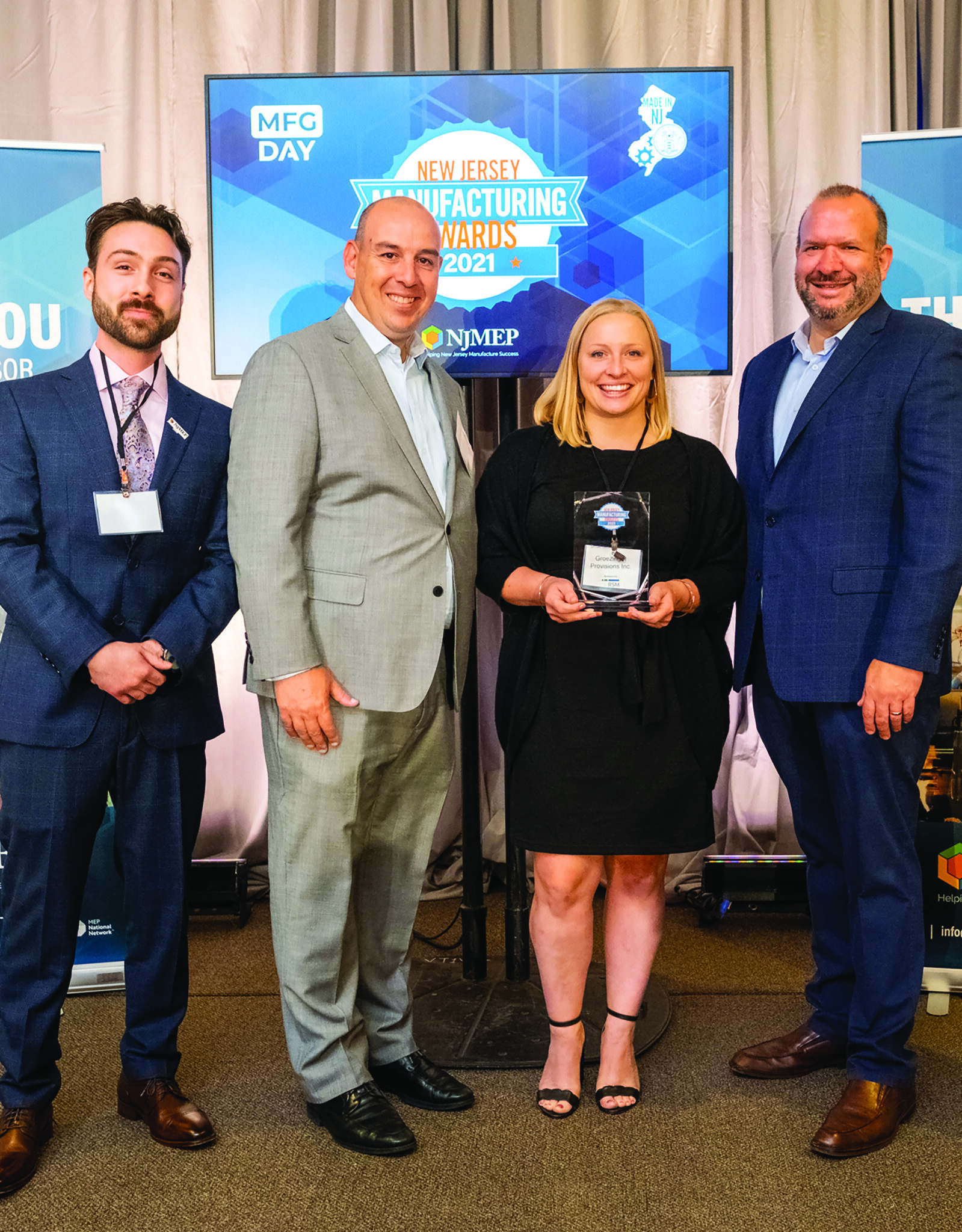 CELEBRATING ALEXANDRA GROEZINGER AND HER MANUFACTURING FAMILY - NJMEP