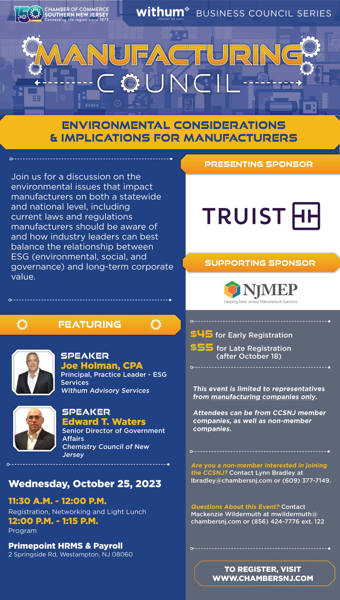 Manufacturing Council - NJMEP
